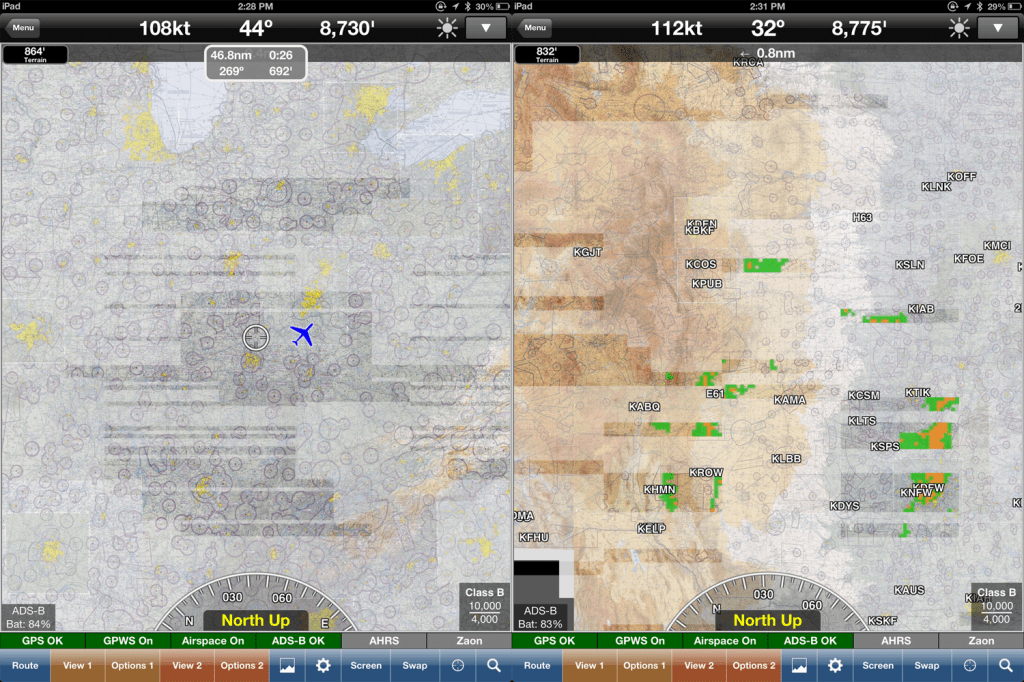 Flight test: WingX Pro 7 and Dual XGPS170 ADS-B Receiver - iPad Pilot News