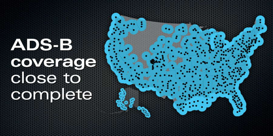 ADS-B coverage close to complete - iPad Pilot News