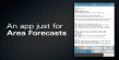 An app dedicated to Area Forecasts - iPad Pilot News
