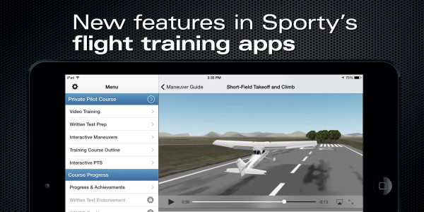 Sporty’s flight training apps add new achievement features - iPad Pilot ...