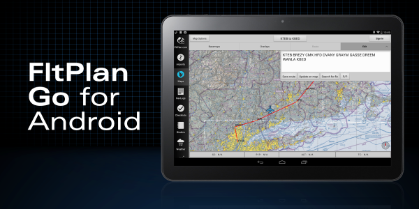 New FltPlan.com Go app for Android : iPad Pilot News