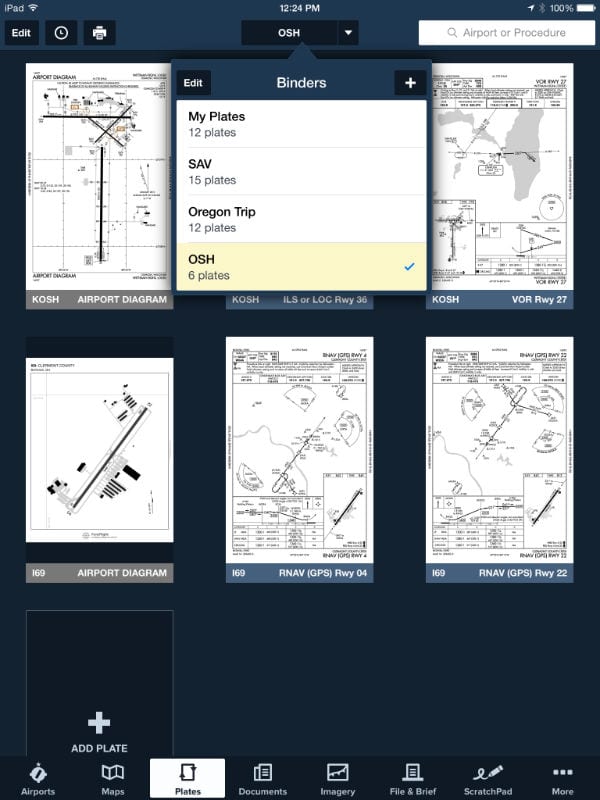 How to organize your approach plates in ForeFlight - iPad Pilot News