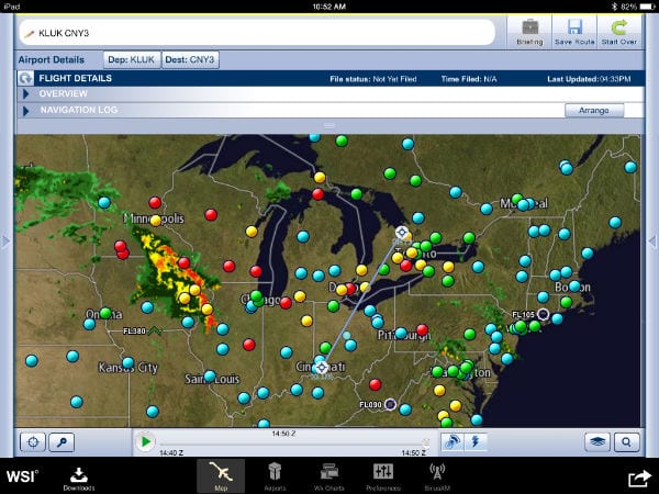 Pilot report: flying the new SiriusXM weather receiver - iPad Pilot News