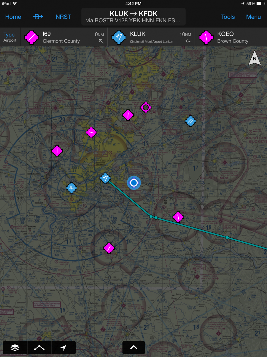 Garmin Pilot adds automated logbook and Nearest airport feature : iPad ...