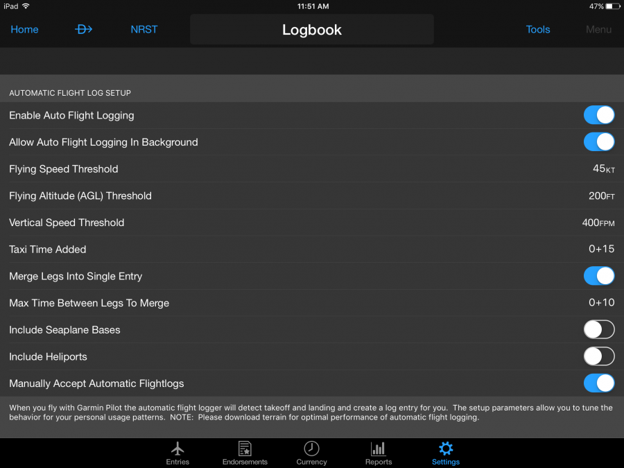 An in-depth look at the new Garmin Pilot Logbook - iPad Pilot News
