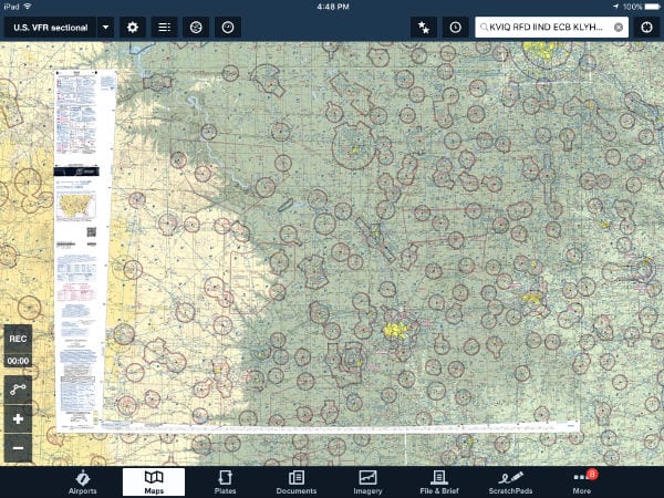 Where are chart supplements and legends in ForeFlight? - iPad Pilot News