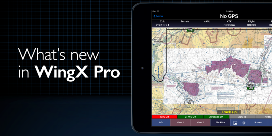 What's new in WingX Pro : iPad Pilot News