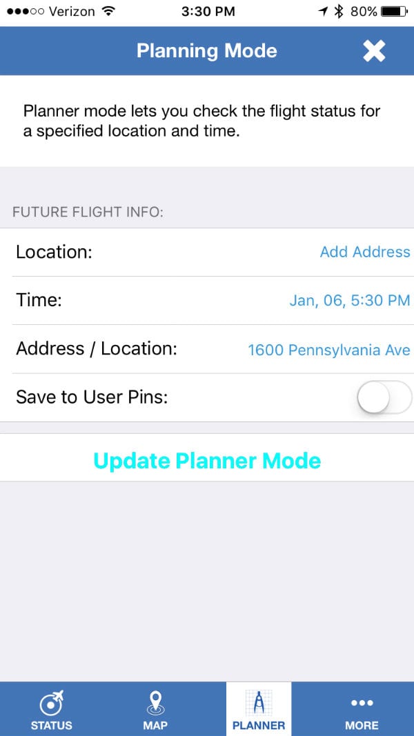 Hands on with the FAA's new B4UFLY drone app : iPad Pilot News
