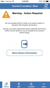Hands on with the FAA's new B4UFLY drone app : iPad Pilot News