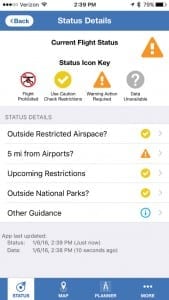 Hands on with the FAA's new B4UFLY drone app : iPad Pilot News