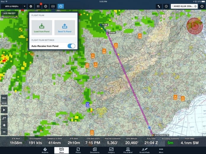 Using ForeFlight with Garmin Flight Stream and Stratus - iPad Pilot News