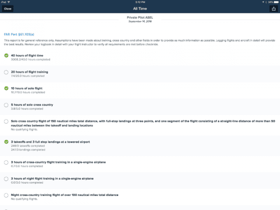 Customize your ForeFlight digital logbook - iPad Pilot News