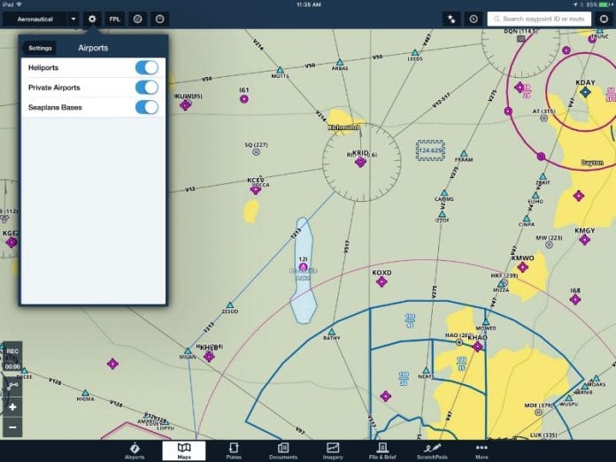 Configuring ForeFlight’s new map and alert options in version 8.2 ...