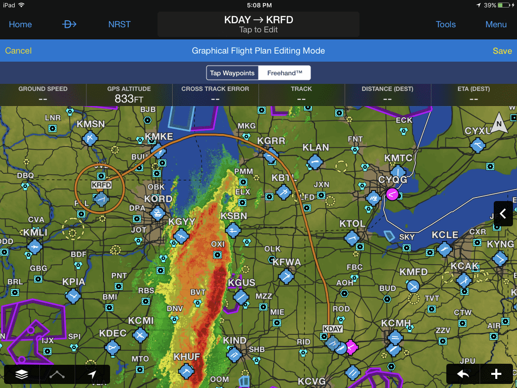 How to use the new pre-flight planning tools in Garmin Pilot - iPad ...