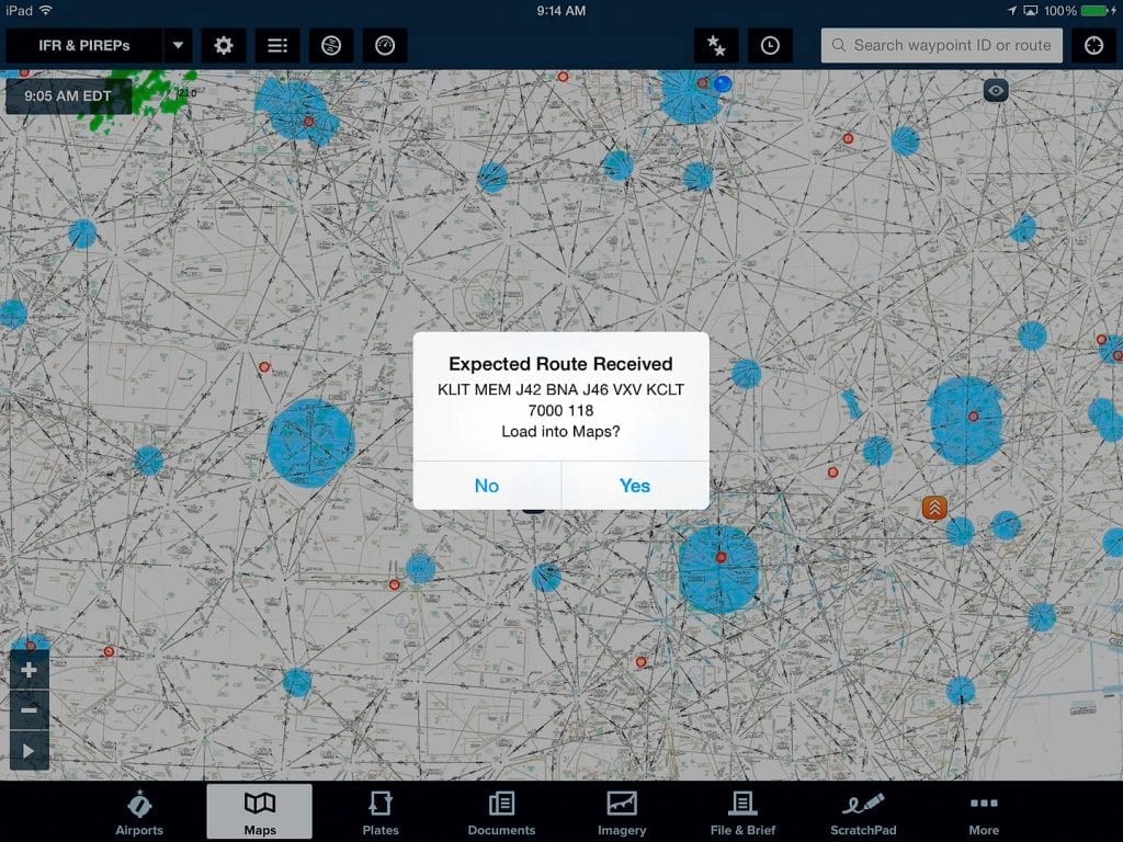 Understanding ForeFlight alerts and notifications - iPad Pilot News