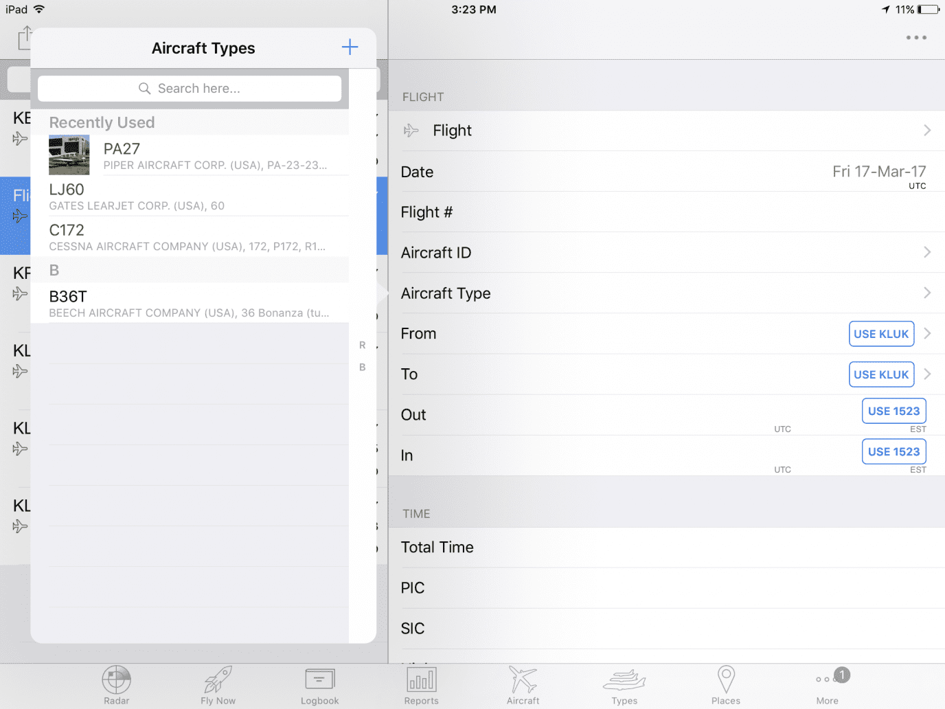 Logten Pro logbook app adds night mode and new reporting features ...