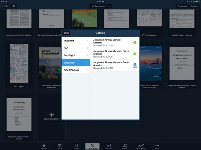 Flying with Jepp charts in ForeFlight version 9.2 - iPad Pilot News