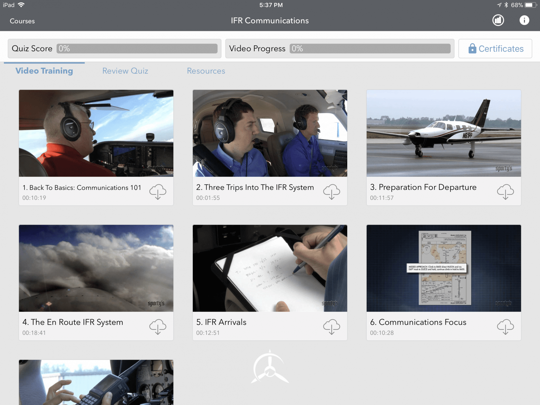 Sporty's adds 3 new courses to Pilot Training app : iPad Pilot News