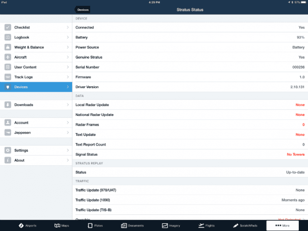Troubleshooting Stratus connection problems - iPad Pilot News