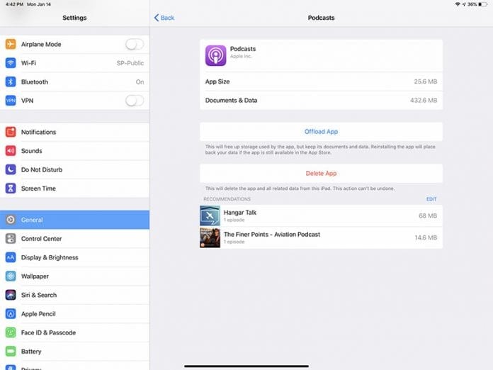 iPad Storage Full? 8 Ways to Free Up Space Before Your Next Flight ...