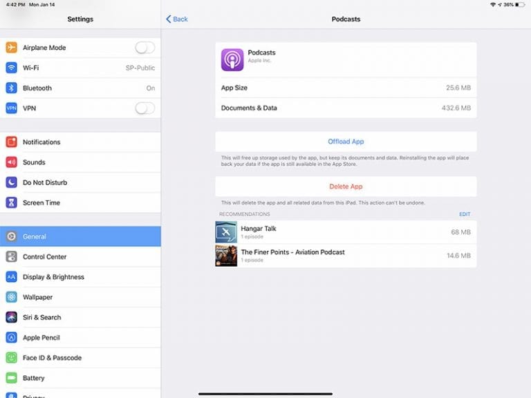 iPad Storage Full? 8 Ways to Free Up Space Before Your Next Flight ...