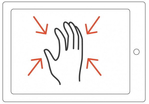 iOS screen gestures: how to navigate your iPad faster : iPad Pilot News