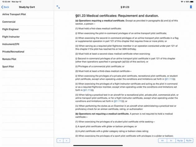 FAR/AIM app updated with new features : iPad Pilot News