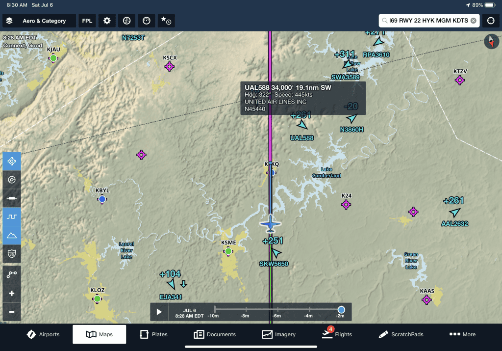 Pilot Report: Flying with Garmin Connext and your iPad - iPad Pilot News