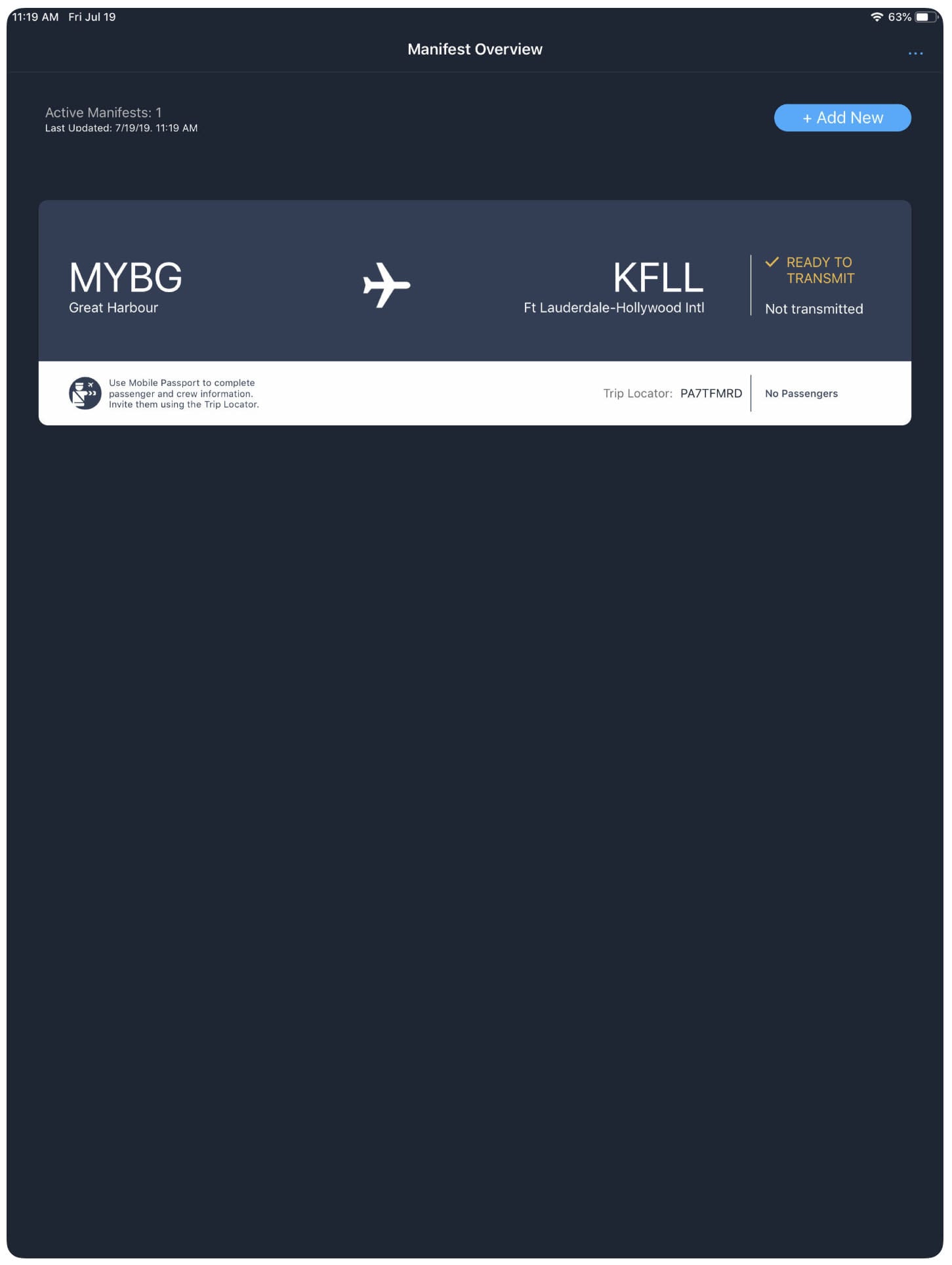New QuickClear app simplifies U.S. Customs and eAPIS reporting - iPad ...