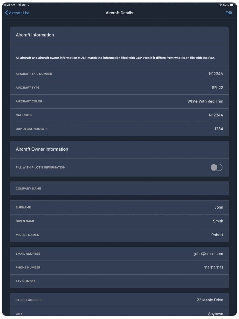 New QuickClear app simplifies U.S. Customs and eAPIS reporting : iPad ...