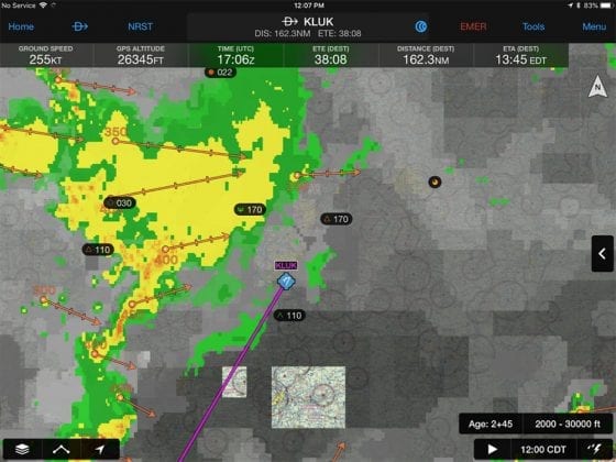 ADS-B weather vs. SiriusXM satellite weather—comparing the options ...
