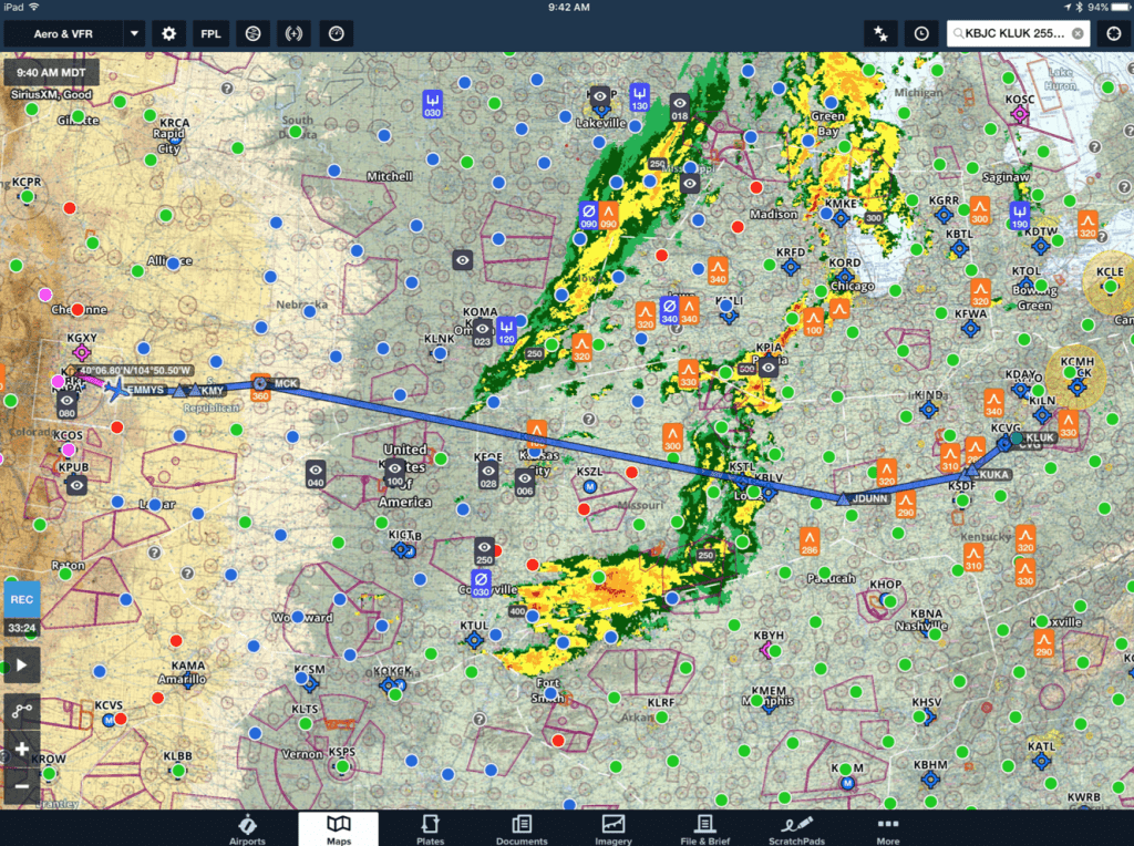 ADS-B weather vs. SiriusXM satellite weather—comparing the options - iPad Pilot News