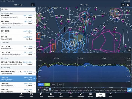 Get the most out of ForeFlight’s track log feature - iPad Pilot News