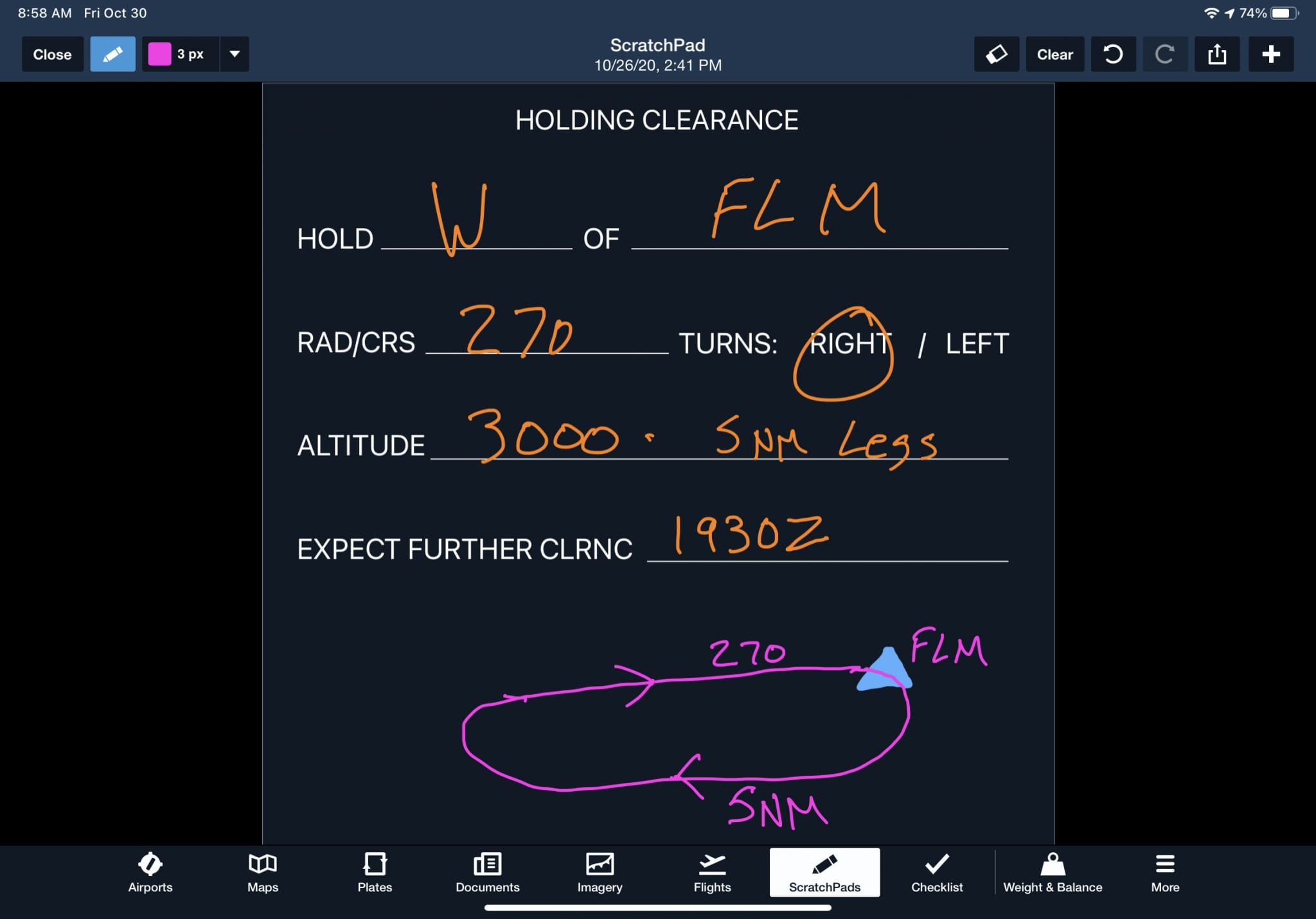 How to use ForeFlight’s new scratchpad templates - iPad Pilot News