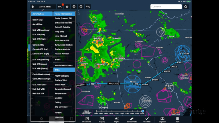 Video tip: How to use the ForeFlight map weather layers - iPad Pilot News