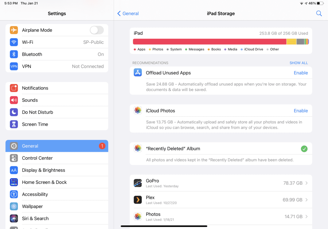 iPad Storage Full? 8 Ways to Free Up Space Before Your Next Flight ...