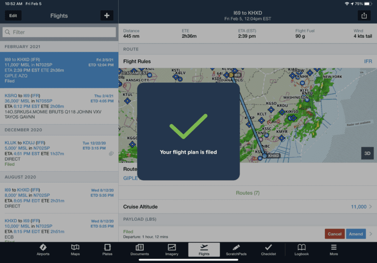How to File an IFR Flight Plan in ForeFlight: A Comprehensive Guide ...