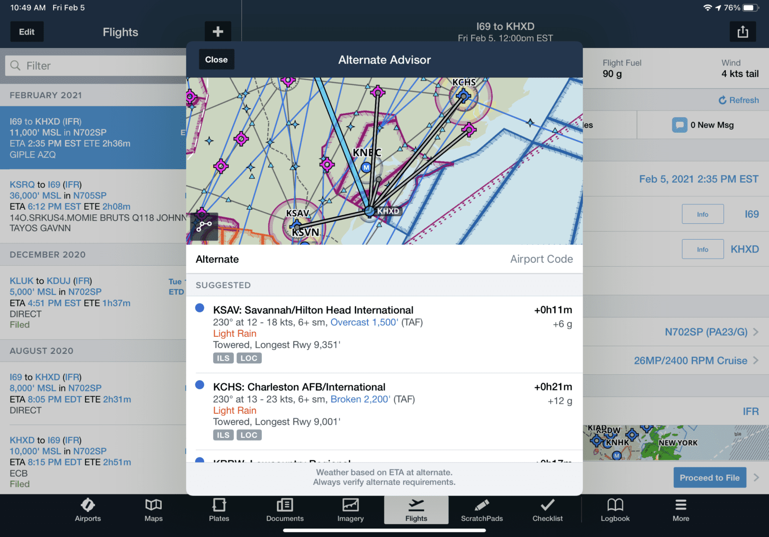 How to file an IFR flight plan in ForeFlight - iPad Pilot News