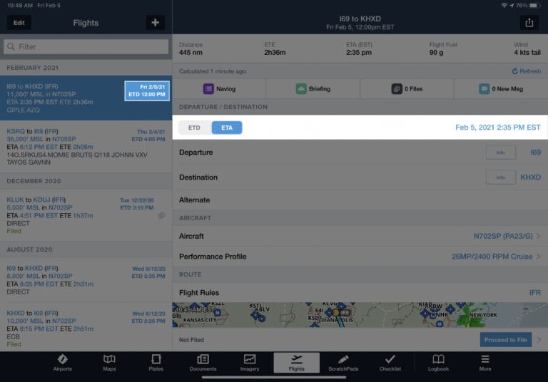 How to File an IFR Flight Plan in ForeFlight: A Comprehensive Guide ...