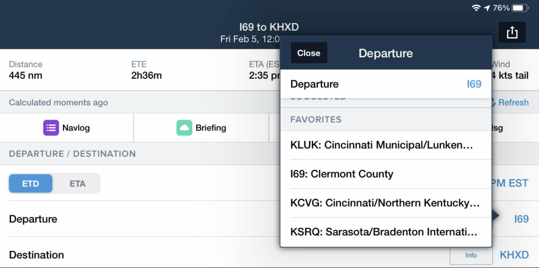 How to File an IFR Flight Plan in ForeFlight: A Comprehensive Guide ...