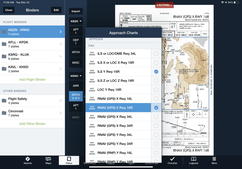How to use the new Flight Binders feature in ForeFlight - iPad Pilot News