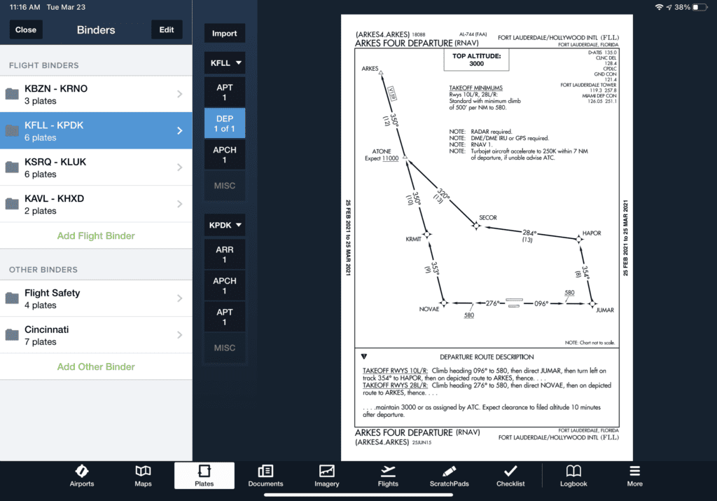 How to use the new Flight Binders feature in ForeFlight - iPad Pilot News