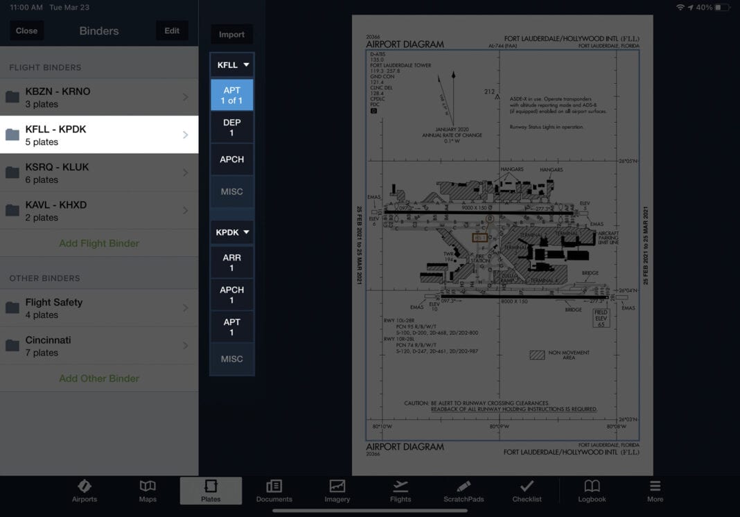 How to use the new Flight Binders feature in ForeFlight - iPad Pilot News