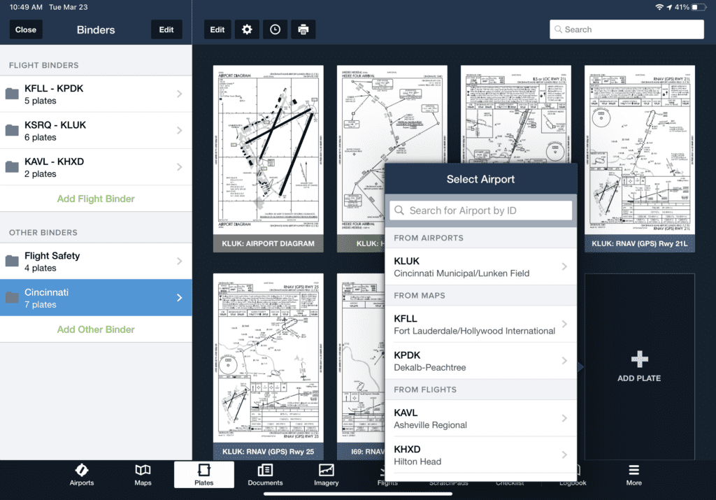 How to use the new Flight Binders feature in ForeFlight - iPad Pilot News