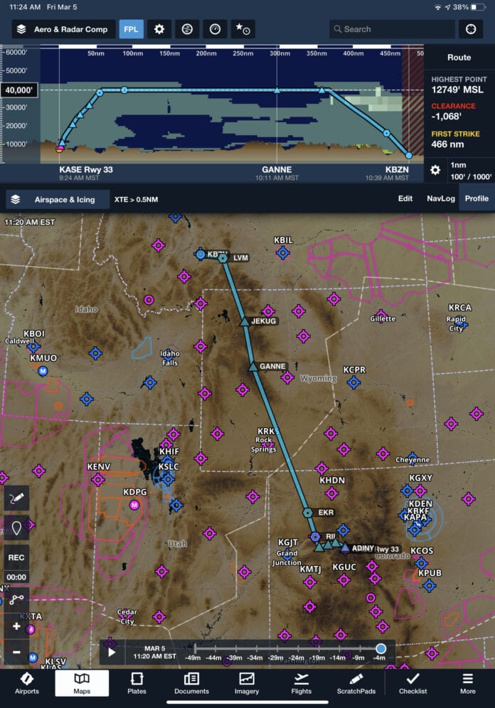 Jet departure planning now available in ForeFlight - iPad Pilot News