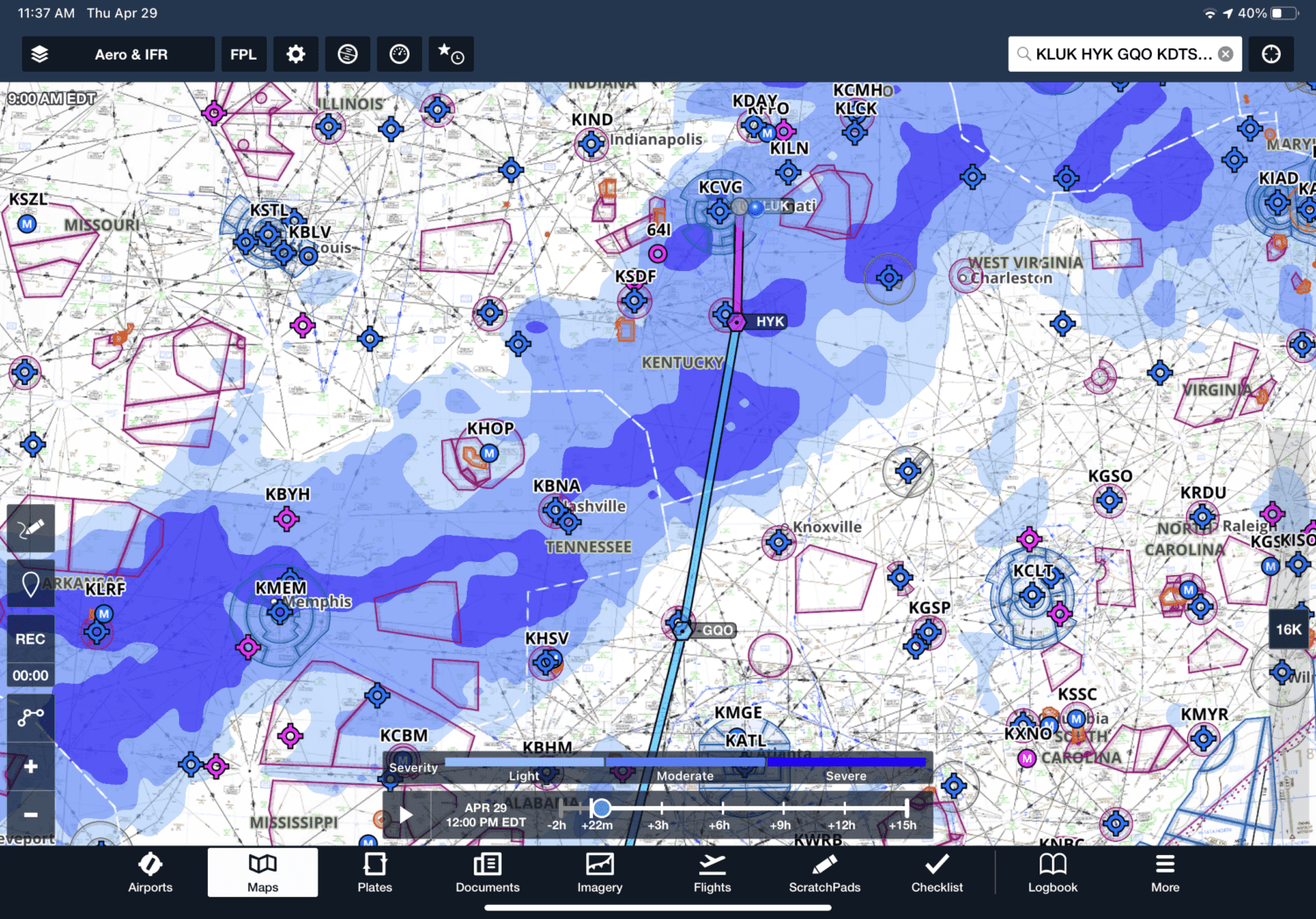 What's new in ForeFlight 13.3 - Dynamic winds, taxi routes and more ...