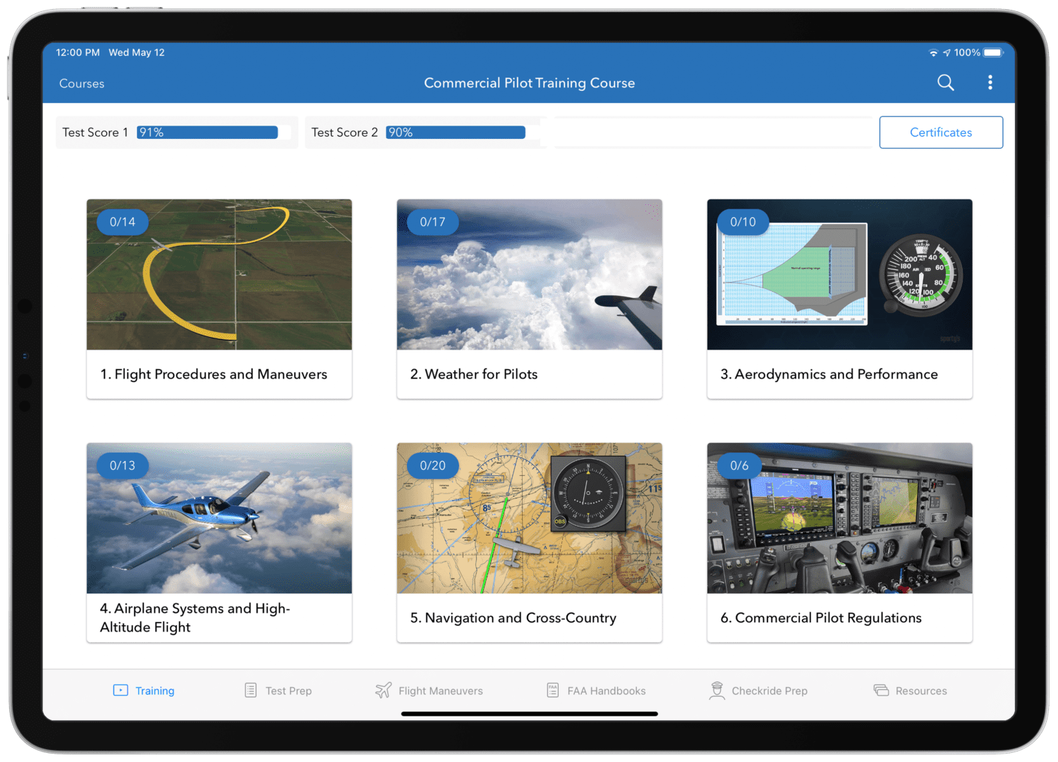 New Commercial Pilot Video Training Course app available - iPad Pilot News