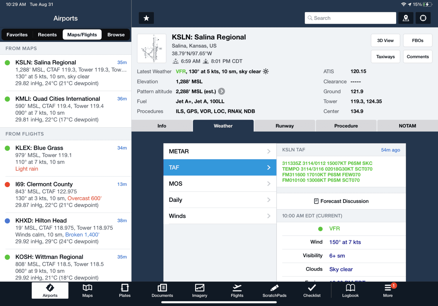 ForeFlight vs. Garmin Pilot: Which mobile app is best for you? - iPad ...