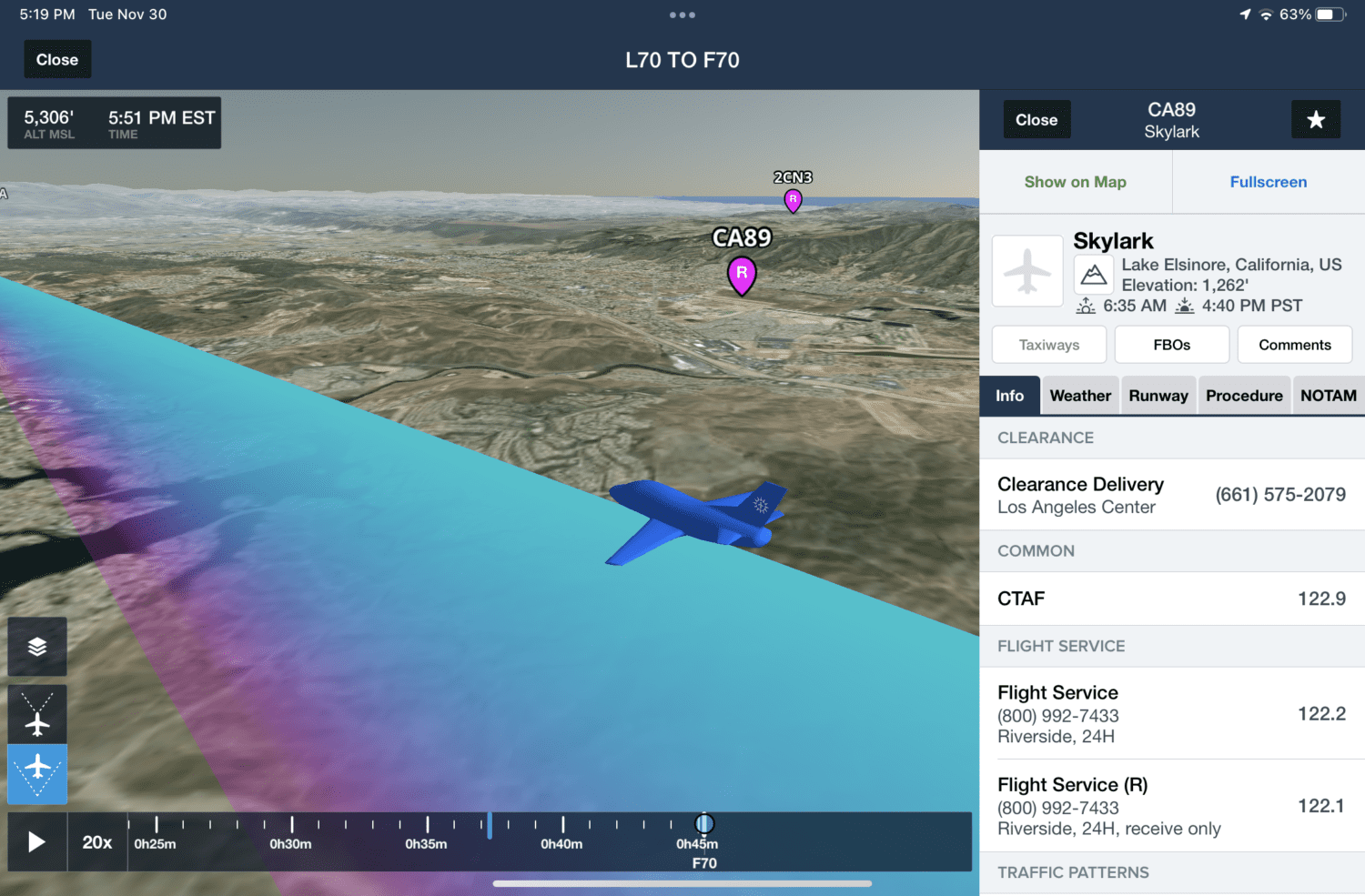ForeFlight adds IFR airway details and 3D airport markers - iPad Pilot News