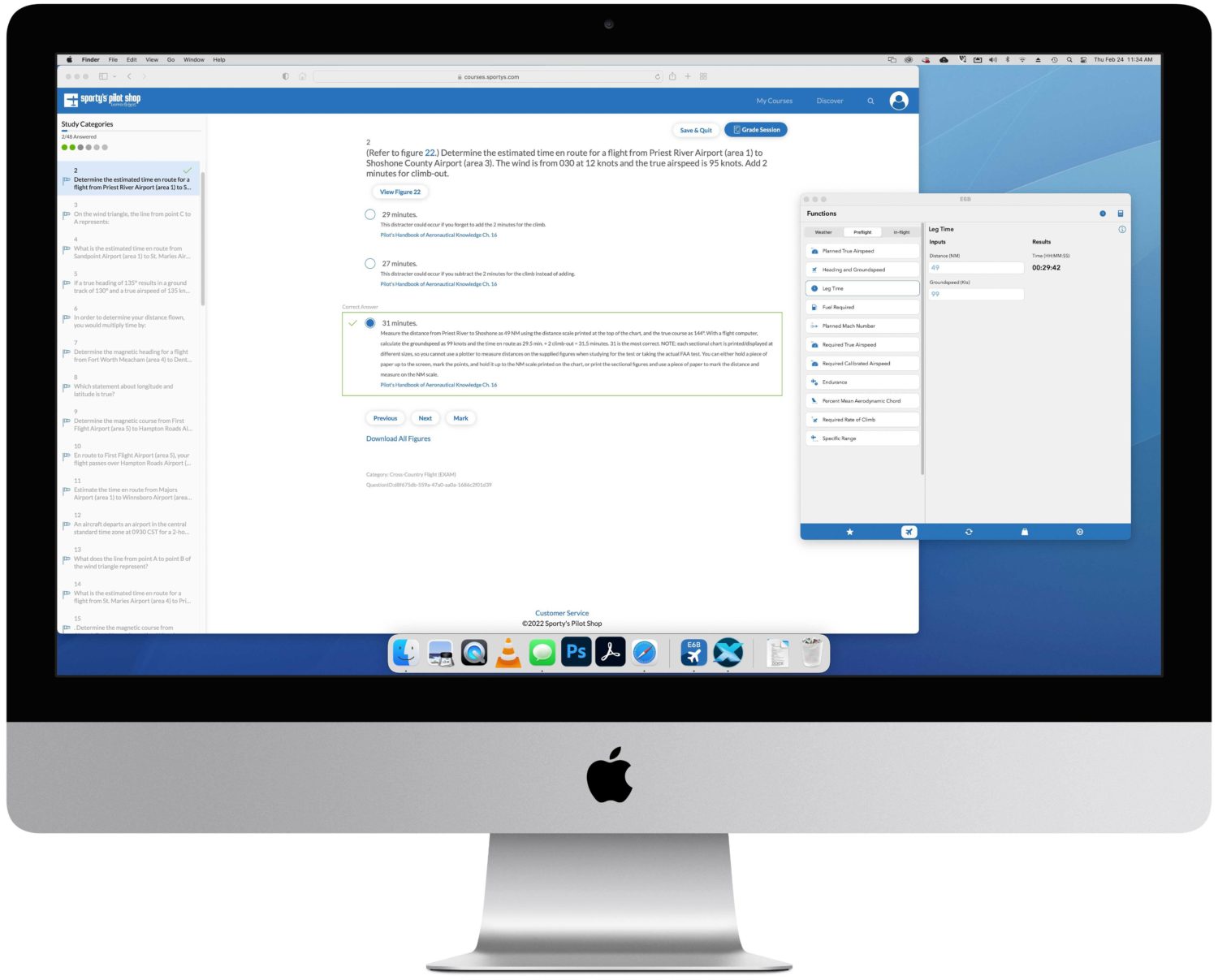 Sporty’s releases new E6B app for Apple computers - iPad Pilot News